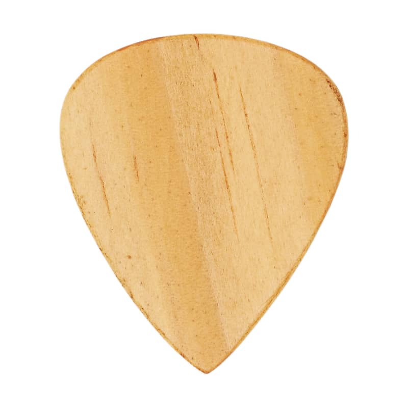 Cedar Wood Guitar Or Bass Pick - 1.5 mm Heavy Gauge - 351 | Reverb