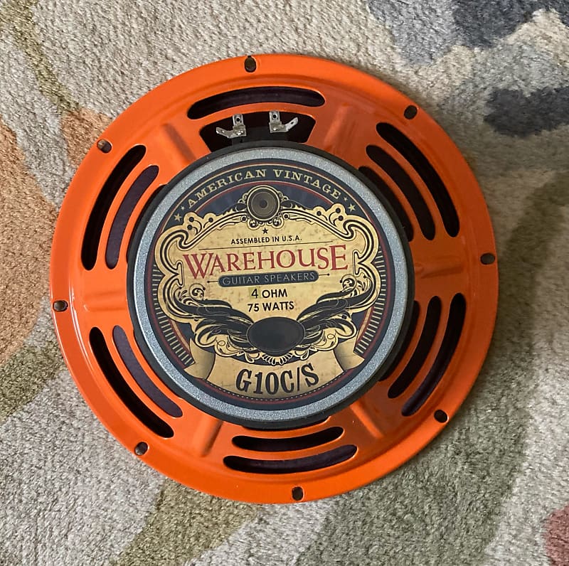 Warehouse Guitar Speakers - WGS - 10" G10C/S - 75 watt - 4 | Reverb