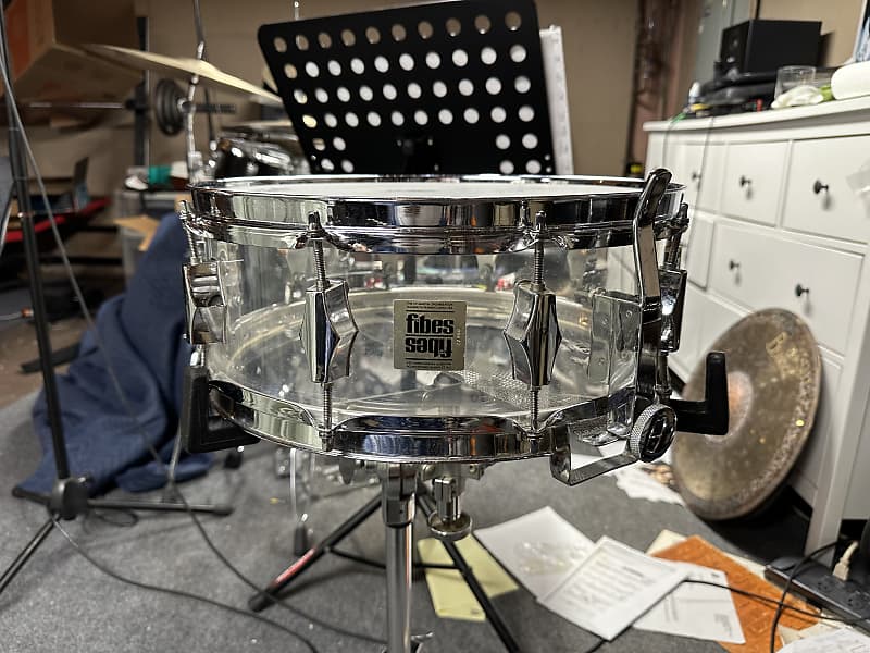 Fibes Acrylic Mid 1970’s - Clear acrylic | Reverb