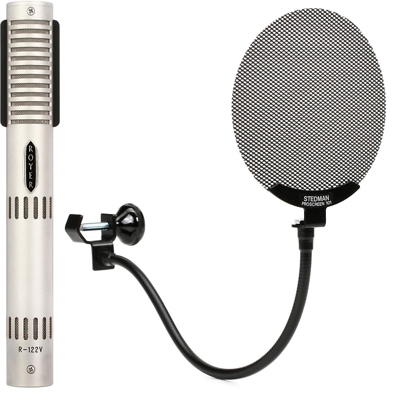 Royer R-122V Vacuum Tube Ribbon Microphone Bundle with | Reverb