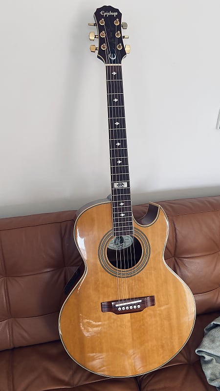 Epiphone Jeff Skunk Baxter Signature 1994 - Mahogany Natural | Reverb