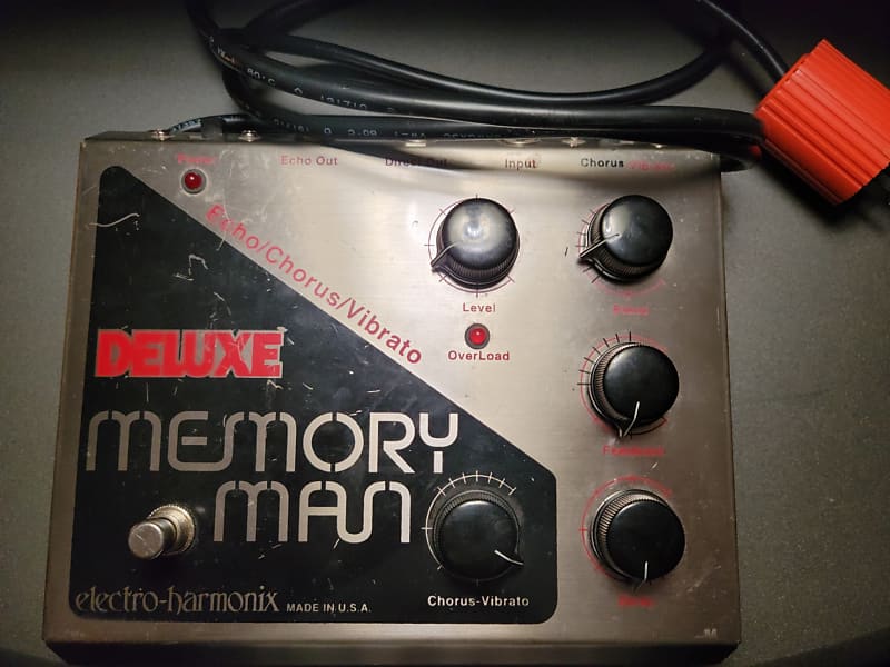 1990's Electro-Harmonix Deluxe Memory Man Hardwired | Reverb