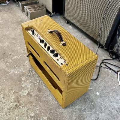 Victoria 35210 Super Amp - Tweed original 5f4 tube amplifier | Reverb