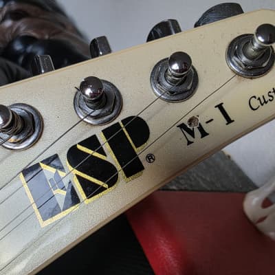 ESP M-1 Custom 1987 M1 Mirage SCALLOPED Owned by major German | Reverb