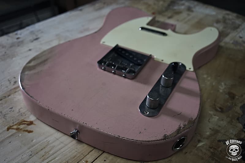 Telecaster 50's Shell Pink Relic Body (Very rare) | Reverb