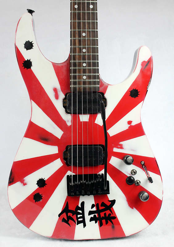 Custom Painted and Upgraded Jackson JS22 Dinky with Relic'ed | Reverb