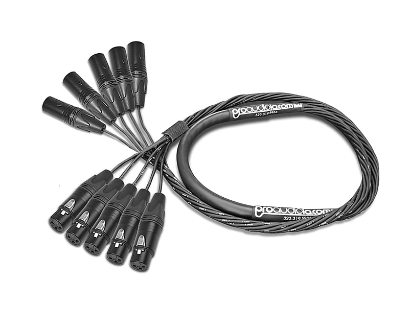 Standard 5 Channel Mogami 2932 Snake | Neutrik Gold XLR-F to | Reverb