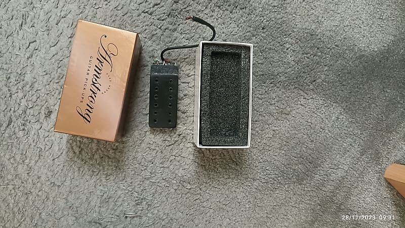 Kent Armstrong Pickups jazz floating humbucker 2018 - black | Reverb