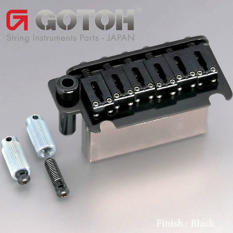 NEW Gotoh 510TS-FE1 Non-locking 2 Point Tremolo Bridge Steel | Reverb