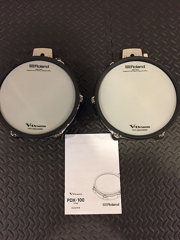 Set of 2 Roland PDX-100 10" V-Pad Tom | Reverb
