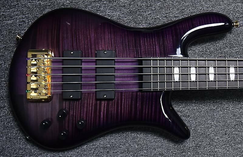 Spector Euro 5 LT, Violet Fade Gloss w/ Ebony *On Order, ETA | Reverb