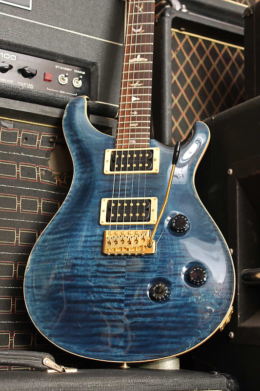 PRS Custom 24 2002 Whale blue | Reverb