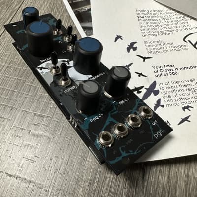 Pittsburgh Modular Filter of Crows - Black | Reverb