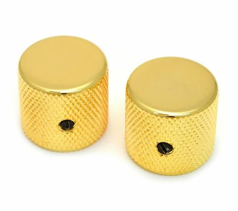 NEW Gold Barrel CONTROL KNOBS for Fender Standard Telecaster | Reverb