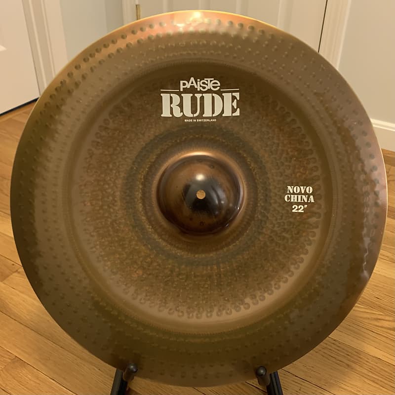 Paiste Rude Novo China 22” Cymbal 2021 Custom Model | Reverb UK