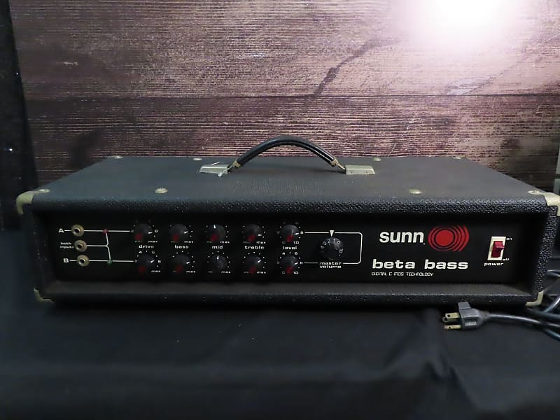 Sunn 1980 Beta 100W Bass Amplifier (Edison, NJ) | Reverb