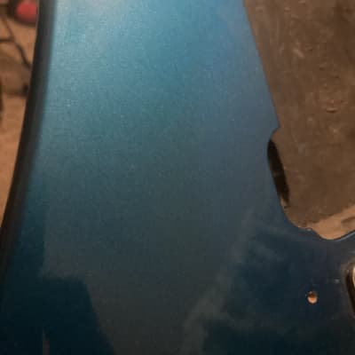 Yamaha RGZ-112P 1990’s - Blue unloaded guitar body | Reverb