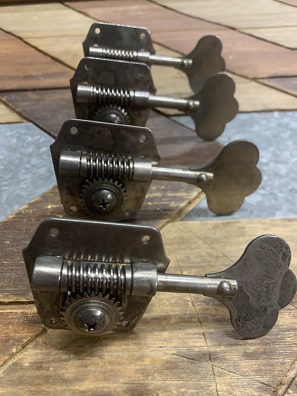 Real Life Relics Nickel Gotoh Pre CBS Vintage- Reverse Wind 4 | Reverb