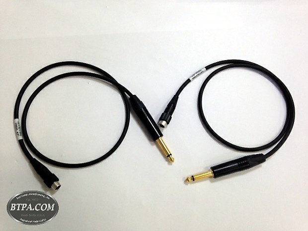 Shure Wireless Upgrade Guitar Cable - Two Pack | Reverb UK
