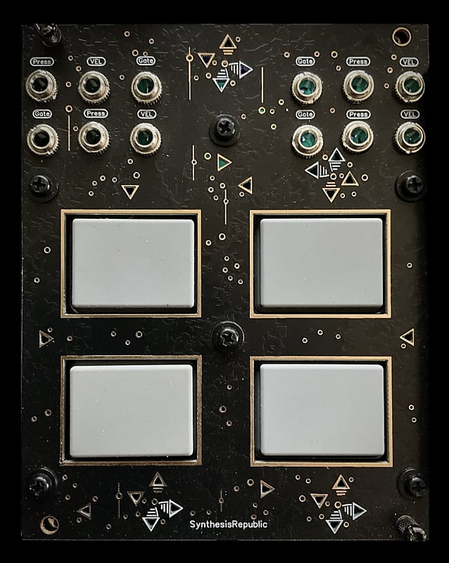 SynthesisRepublic Archetype (001) Eurorack Pad Controller | Reverb