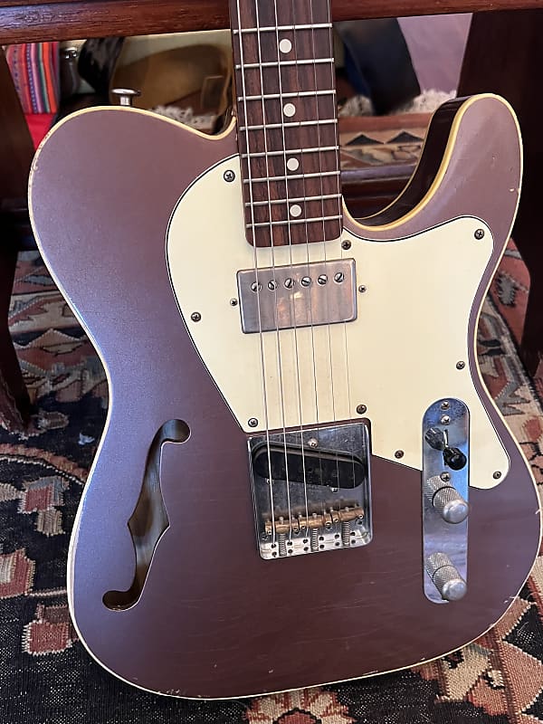 Haar Thinline Telecaster 2021 - Burgundy Mist relic | Reverb