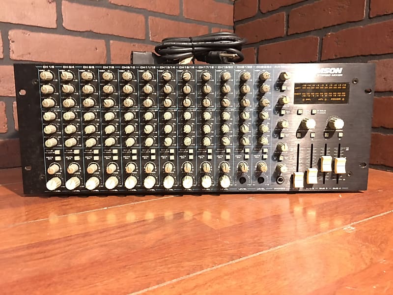 SAMSON PL2404 Stereo RackMount 24 Channel Line Mixer | Reverb