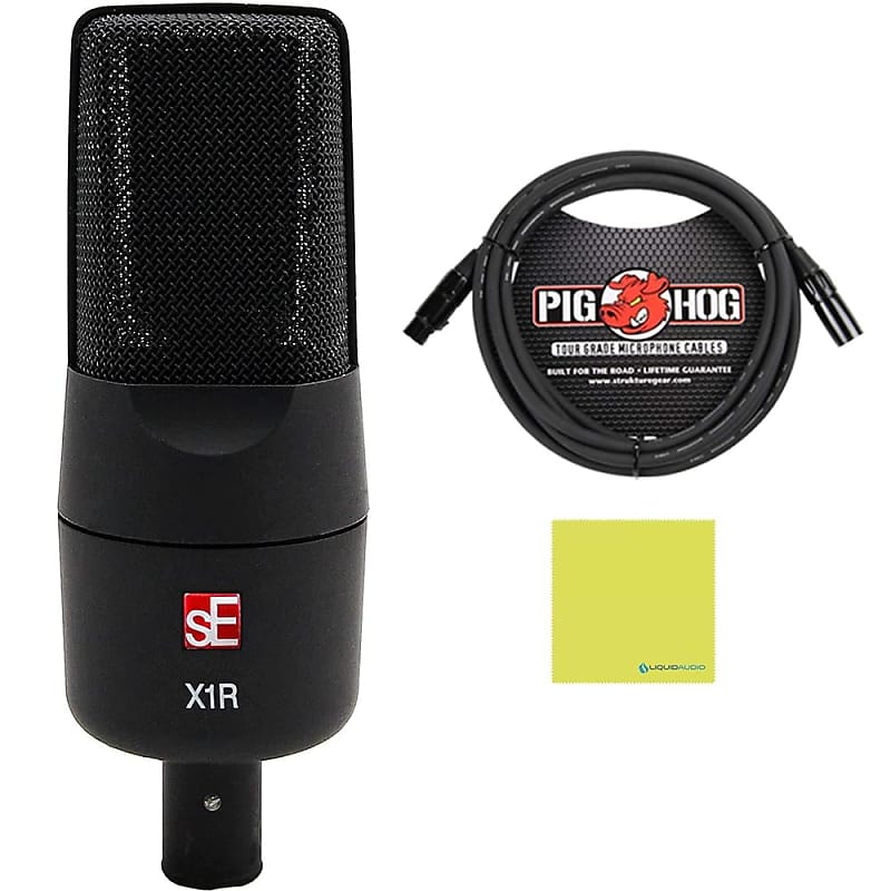 Liquid Audio sE Electronics X1 R Ribbon Microphone Bundle | Reverb