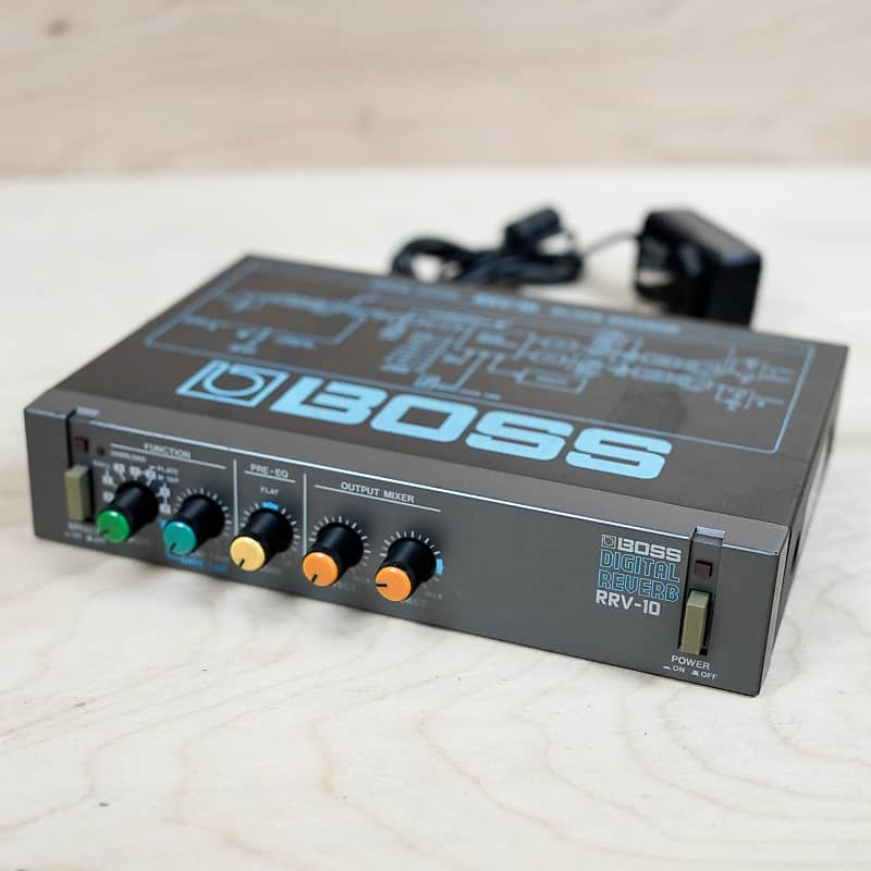 Boss RRV-10 Micro Rack Series Digital Reverb w/ Power Adapter | Reverb