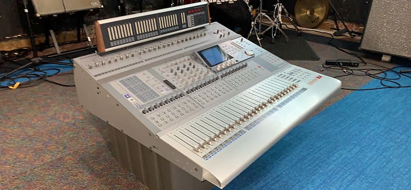 TASCAM DM4800 with meter bridge and firewire card | Reverb