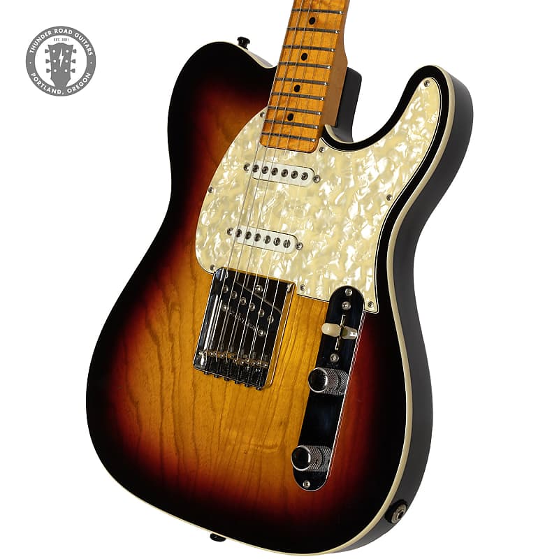 1998 G&L ASAT Classic III Special Edition Sunburst Birds Eye | Reverb
