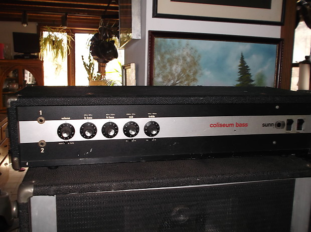 SUNN Coliseum Bass Amp & 2 15 Cabinet | Reverb
