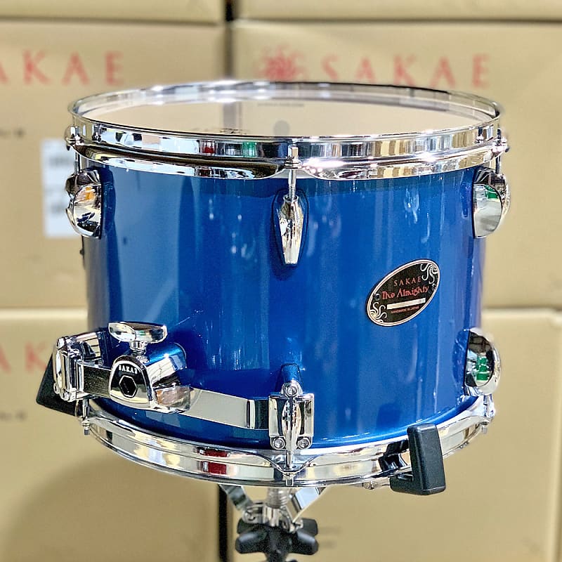 Sakae Almighty Maple 13x9 Tom Lake Placid Blue - Clearance | Reverb