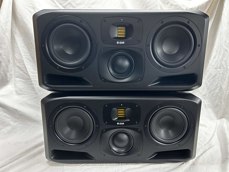 ADAM Audio S3H Dual 7 inch 3-way Powered Midfield Studio | Reverb