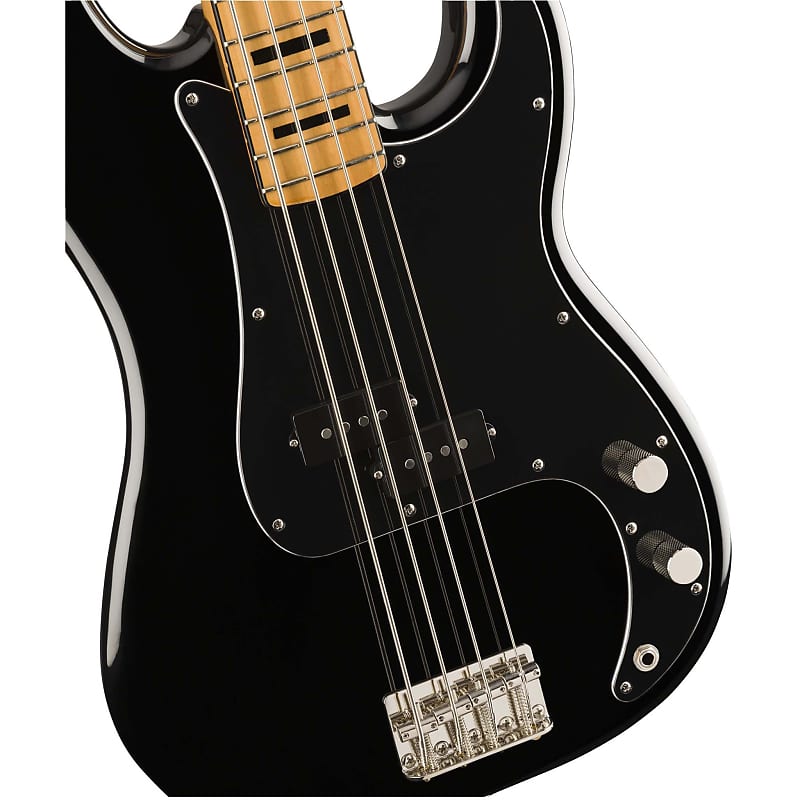 Squier Classic Vibe 70s Precision Bass - Black | Reverb