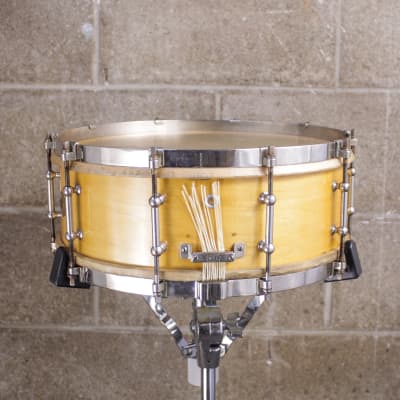 Graham Lear's Super-Ludwig Wood Shell Late '20's 5" x 14" | Reverb
