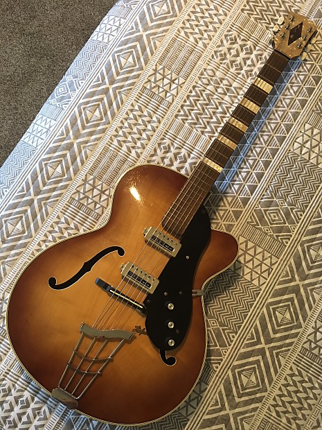 1959 Hofner 455/S with Rare Kent WC-54 Pick-ups *Play Now & | Reverb