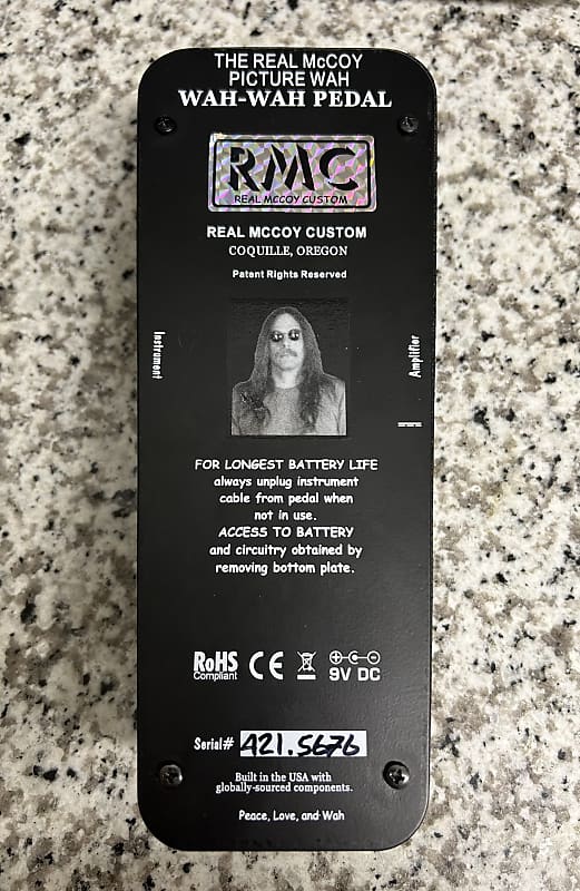 Teese RMC4 - Picture Wah 2021 - Black | Reverb