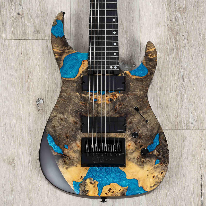 Mint Legator Ninja X X8 8 String Guitar Evertune Bridge Reverb