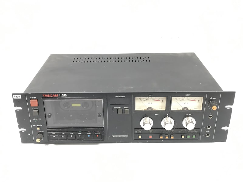 Vintage TASCAM 112B Cassette Tape Deck | Reverb