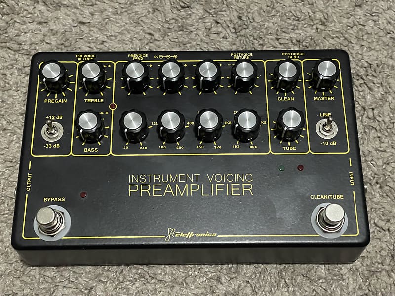 FTelettronica Intersound IVP Instrument Voicing Preamplifier | Reverb