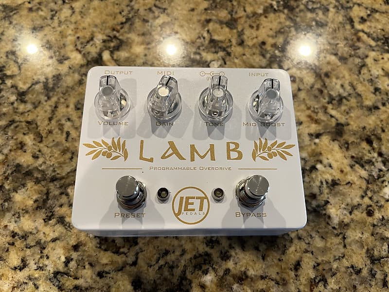 Jet Pedals Lamb Programmable Overdrive 2024 - White | Reverb