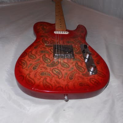 Cort Paisley Telecaster 1986, cool! | Reverb