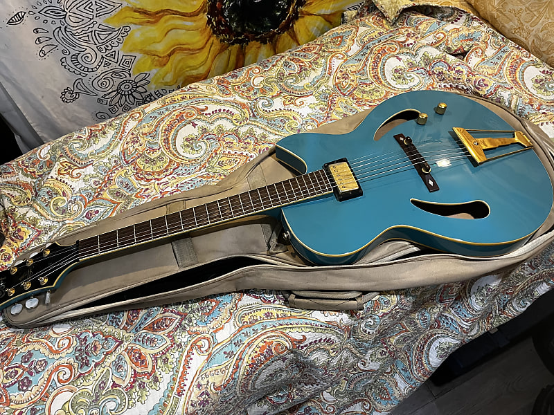 Cort J Triggs TRG1 Electric Guitar Semi Hollow w Case | Reverb