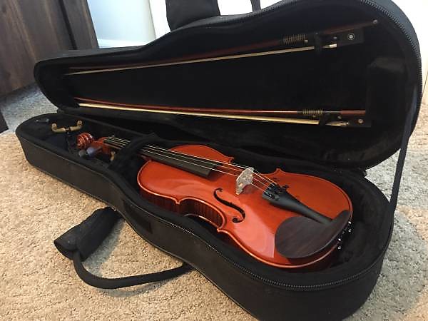 Hans Weisshaar Violin (includes bows, case, and shoulder | Reverb