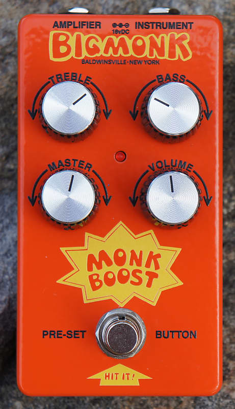 Big Monk Electronic Device Co. - The Monk Boost (Pre-Order) | Reverb