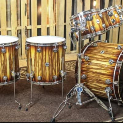 Schagerl Brass Series Drum Set (shell set) Dark Vintage | Reverb