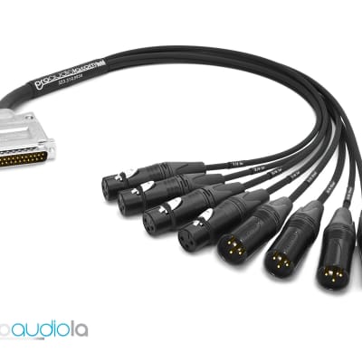 Tascam DB25 to XLR Patch Panel - Black | Reverb