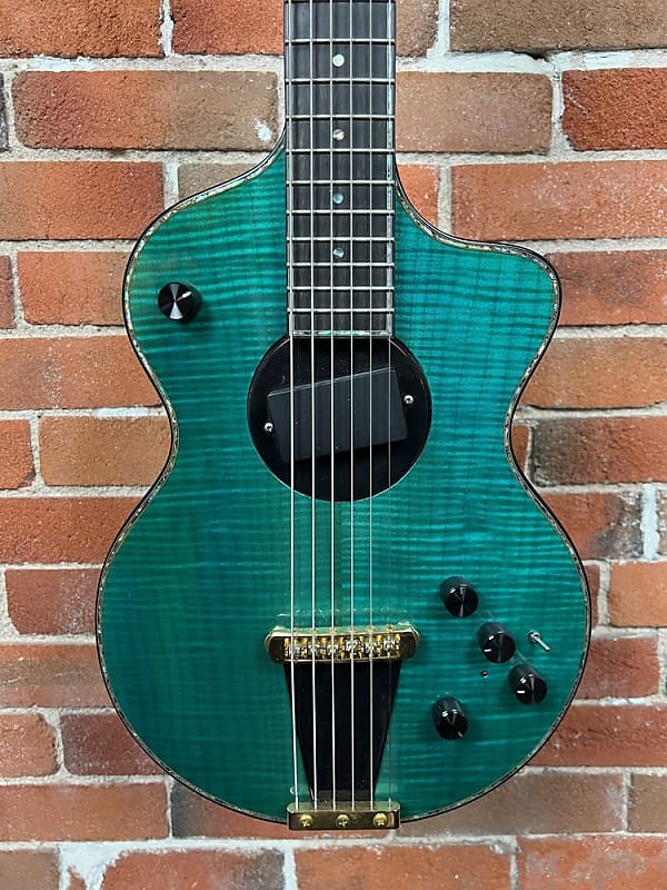 Rick Turner Model 1C-LBaritone - Green | Reverb