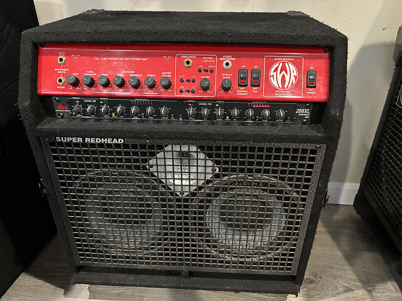 SWR 2x10 Bass Combo Amp w/ DBX Compressor 90s | Reverb