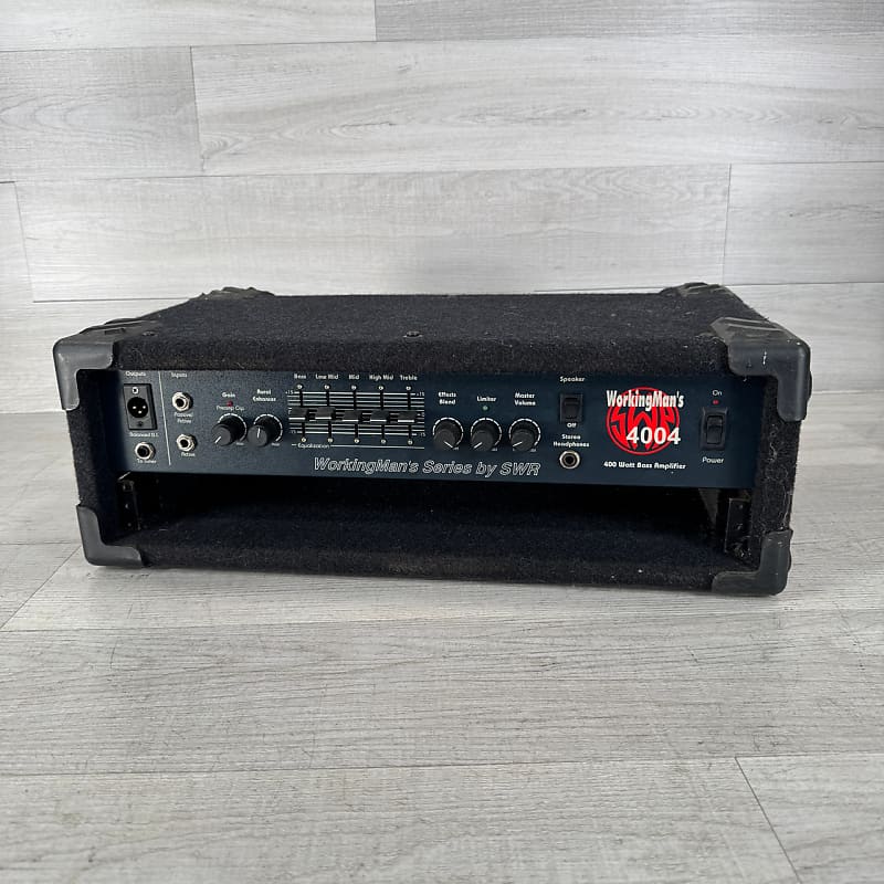 SWR Workingman's 4004 - 400-watt Bass Amplifier Head | Reverb